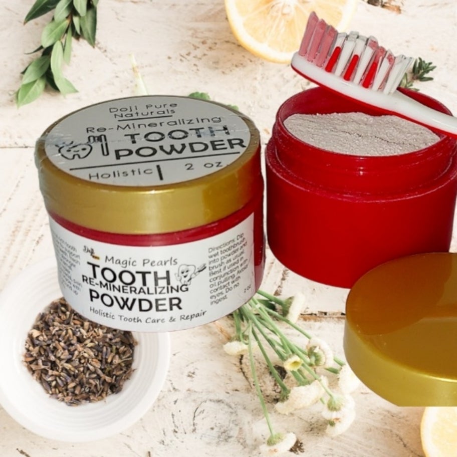 Magic Pearls Remineralizing Tooth Powder | Doji Pure Naturals ...